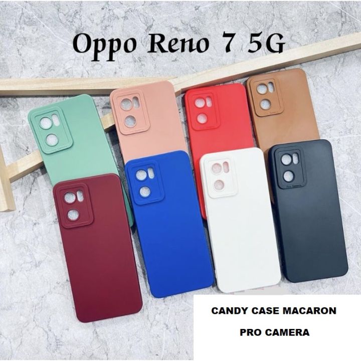 PRO CAMERA CASE OPPO RENO 7 5G / RENO 7Z 5G SOFTCASE MACARON CAMERA ...