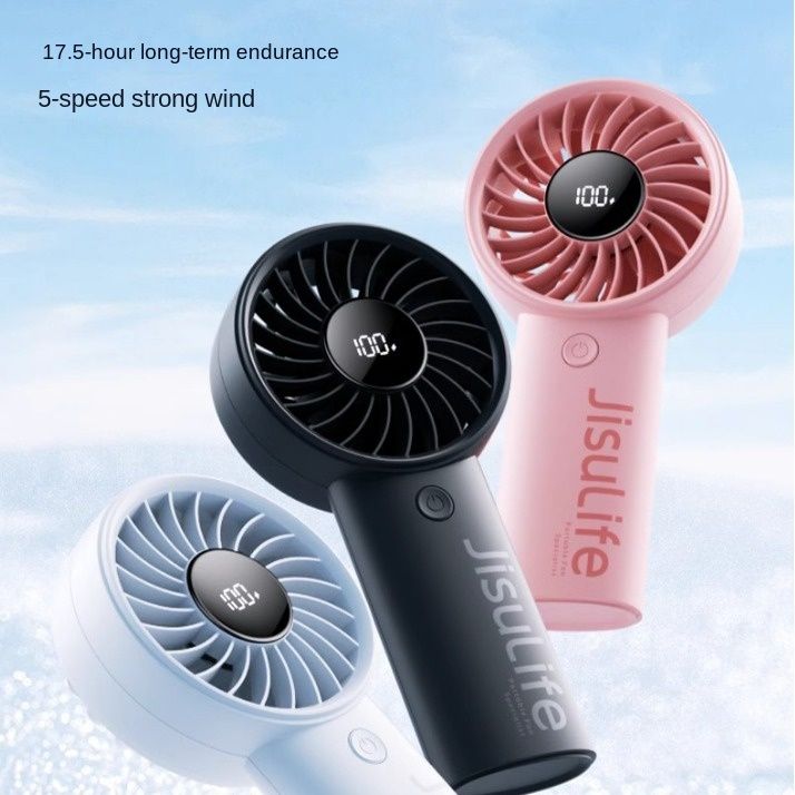 JISULIFE high-speed small fan USB portable handheld small portable ...