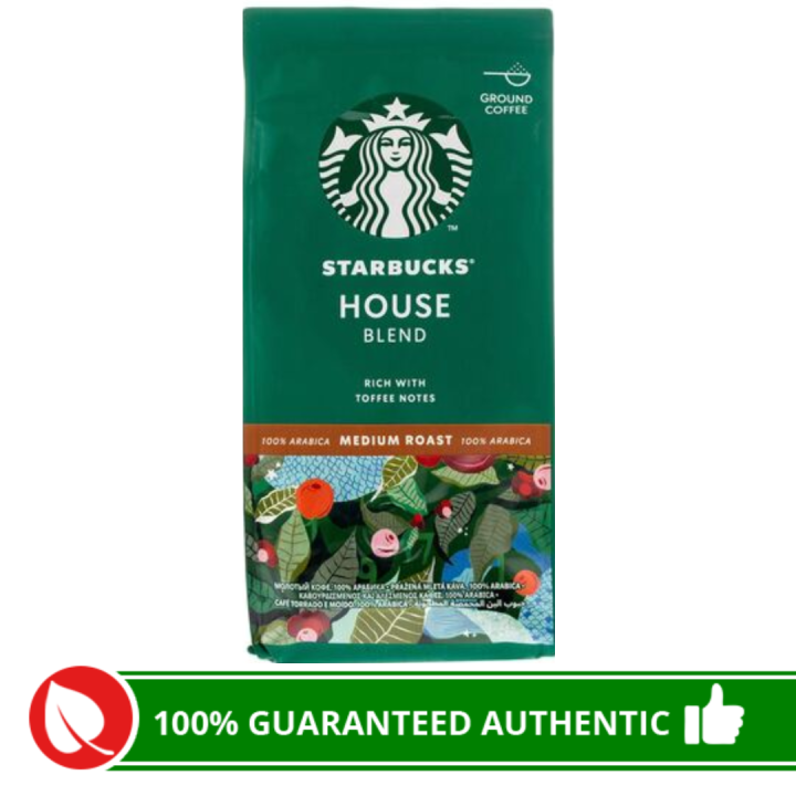 Starbucks House Blend Medium Roast Ground Coffee, 200g | Lazada PH