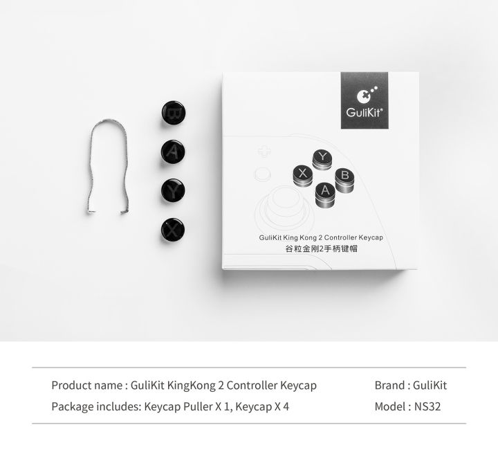 Gulikit King Kong 2 Pro Button Keycaps for Xbox PC Replacement ROG ALLY ...