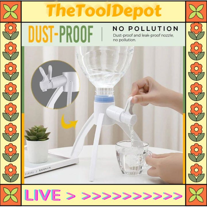 TheToolDepot Detachable Mineral Water Bracket Creative Saver Upside ...