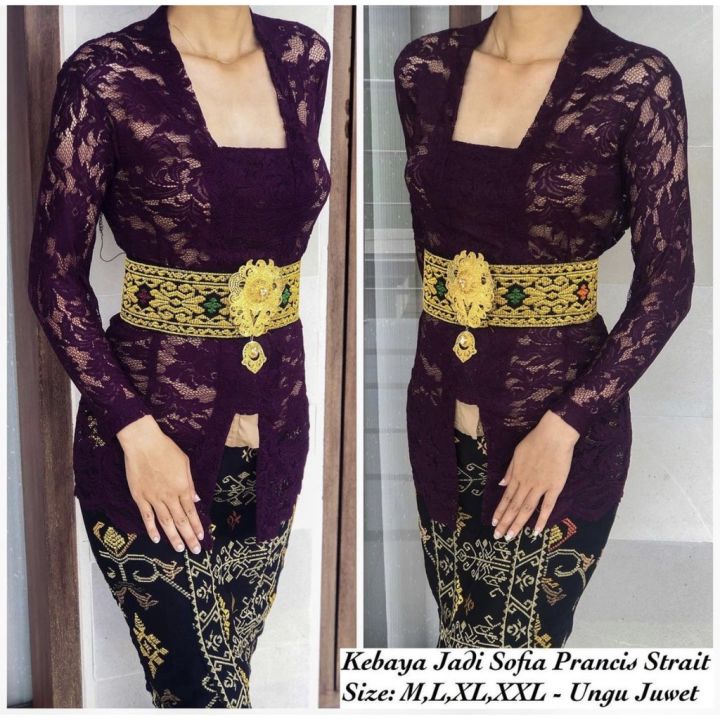 Promo Bisa COD Kebaya brokat / kebaya bali / kebaya modern / Kebaya ...