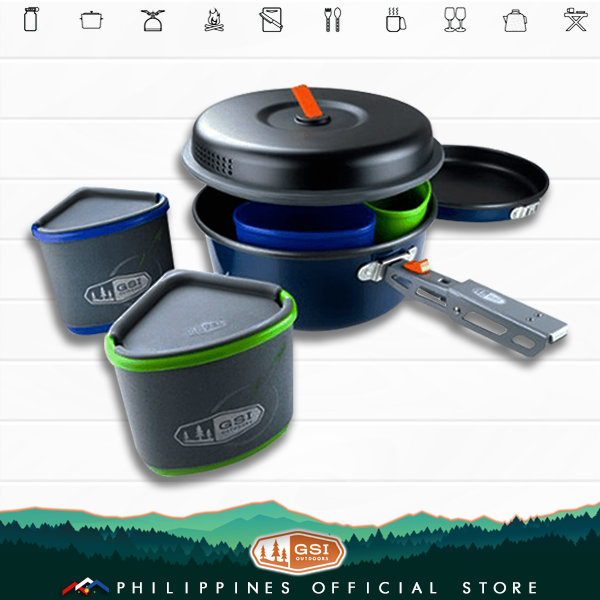 GSI Outdoors Bugaboo Backpacker 11-Piece Cook Set (2-Person) | Lazada PH