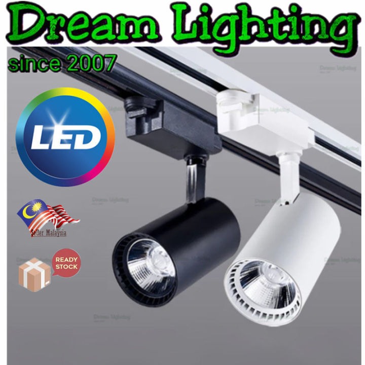 Dream Lighting / 30W 20W 15W 12W 10W LED Track Light Spotlight Lamp ...