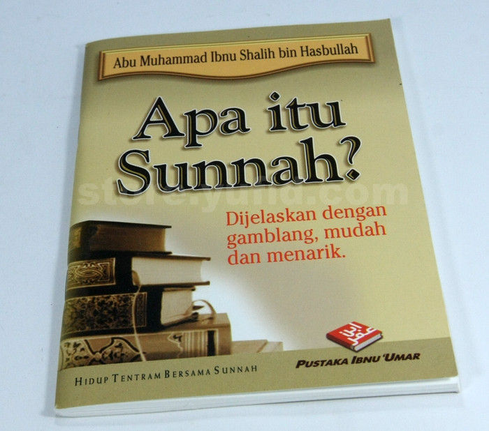 Buku Saku Apa Itu Sunnah? Dijelaskan Dengan Mudah Menarik | Lazada Indonesia