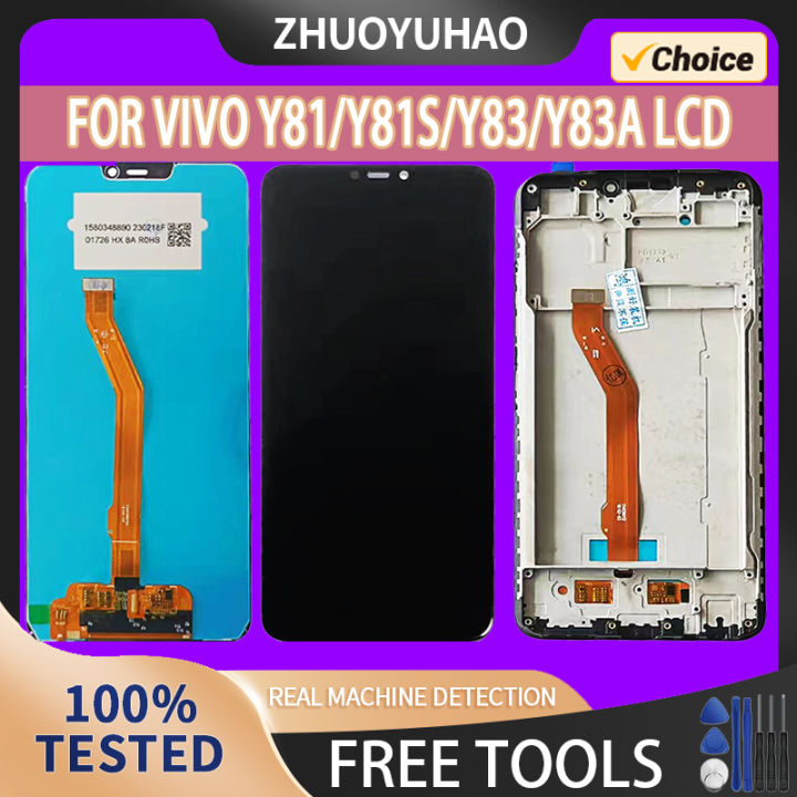 หน้าจอ LCD สำหรับ VIVO Y81 S จอ LCD อะไหล่ VIVO Y81หน้าจอสัมผัสสำหรับ Y83 Y81s Y83a ประกอบดิจิไท ...