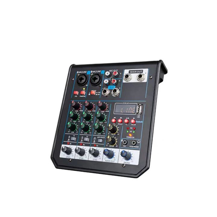 Professional Audio Mixer Bluetooth Mixer Mixing DJ Console with Reverb ...