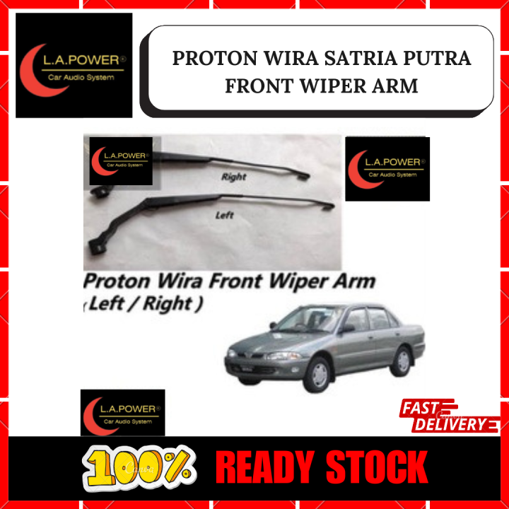 [ BUAT MALAYSIA ] PROTON WIRA SATRIA PUTRA FRONT WIPER ARM | Lazada