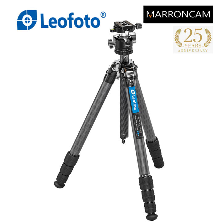 LEOFOTO LY-224C+LH-25R (Tripod+Ballhead=1Kg) | Lazada