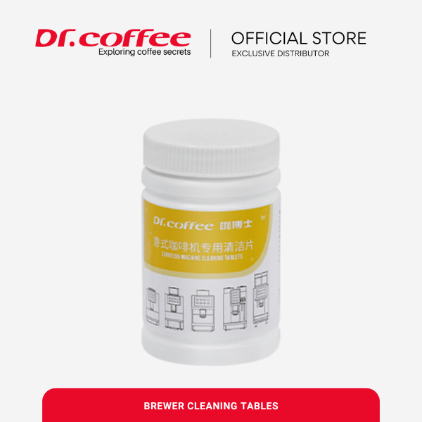 Brewer Cleaning Tablets (for Automatic Coffee Machines) 100 tablets/jar ...