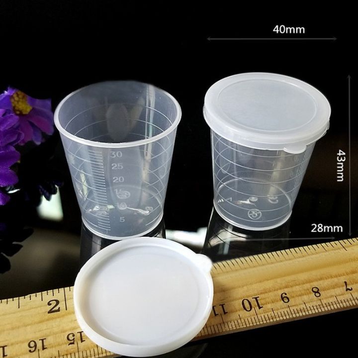 Plastic Medicine Measuring Cup Measure Graduated Medicine Liquid High ...