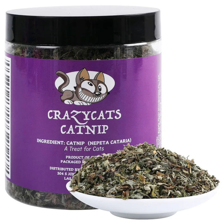 Pet's Cat Premium Catnip-460ml Jar of High Potency Catnip,100% Natural ...