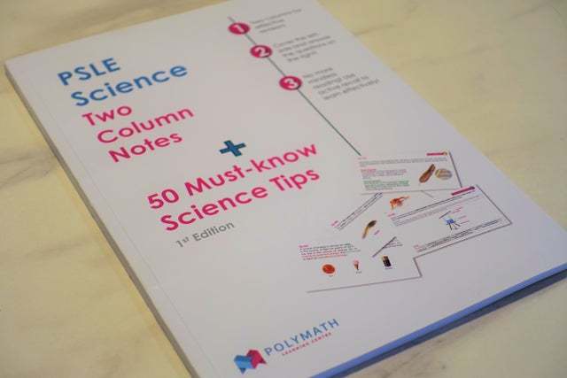 PSLE SCIENCE TWO COLUMN NOTES + 50 MUST-KNOW SCIENCE TIPS! (NEWLY ...