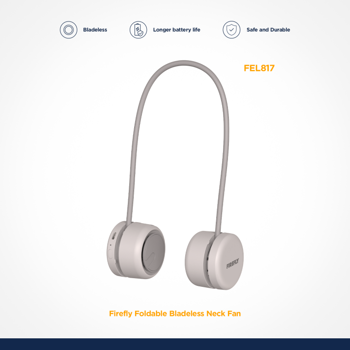 Firefly Foldable Bladeless Neck Fan | Lazada PH