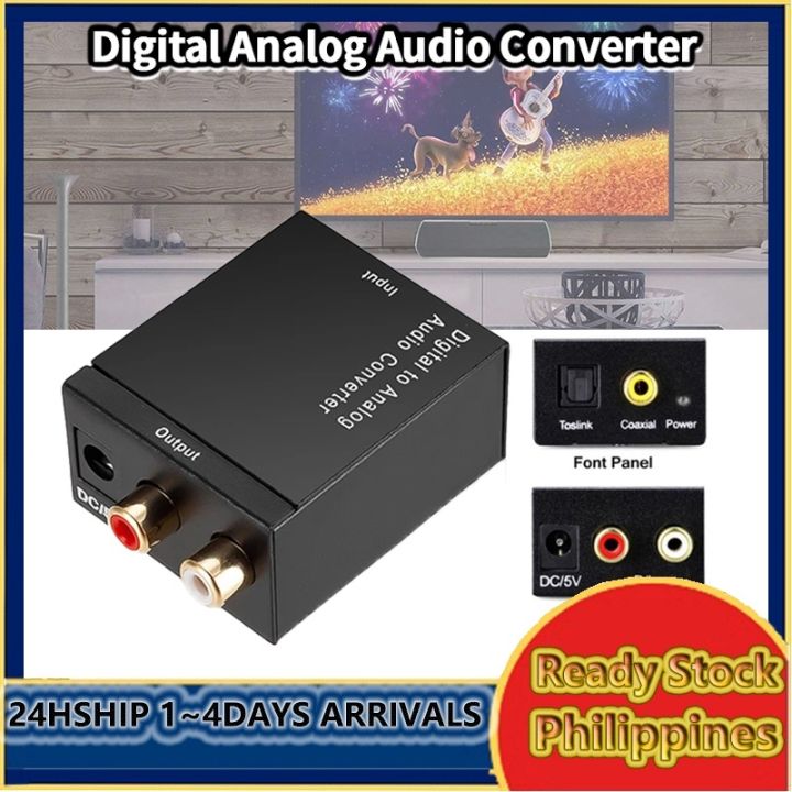 Audio Converter Optical Tv To Speaker Coax to Adapter | Lazada PH