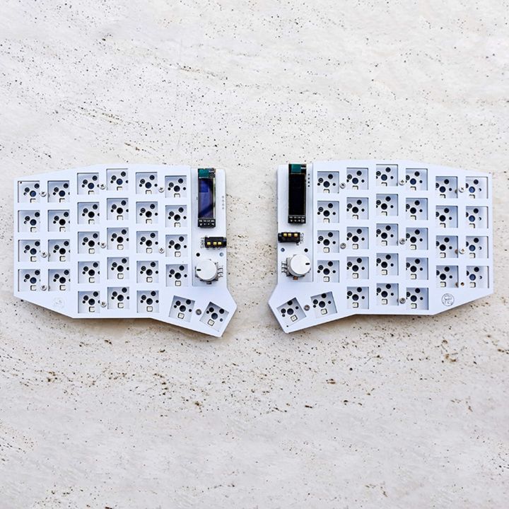 VIAL Programmable Sofle Split Mechanical Keyboard DIY Kits With OLED ...