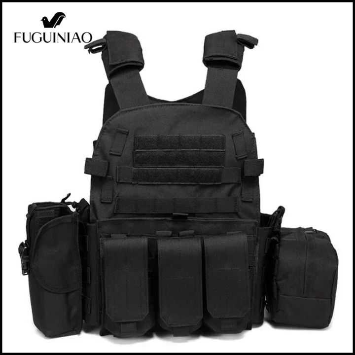 Fuguiniao chiến thuật quân sự vest Mens vest lĩnh vực Áo ghi lê chiến ...