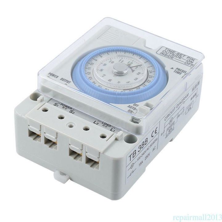New TB-388 Rectangle 15 minutes / 96 times Switch Timer Without Battery ...
