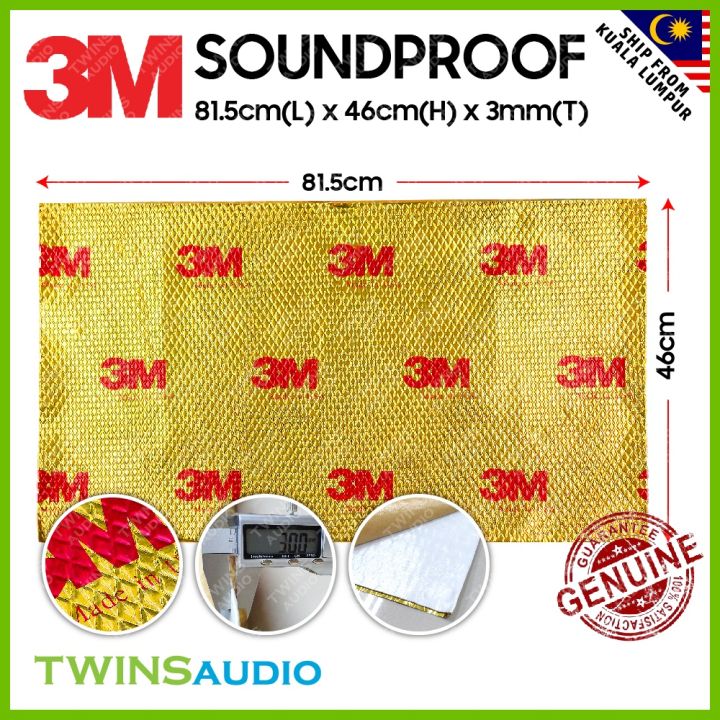 Car SoundProof 32" x 18" Sound Proofing Sound Proof Insulation Heat ...