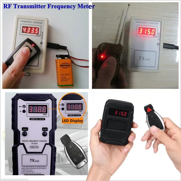 【In-Stock】 Car Remote Key Frequency Tester 100mhz-1ghz Electronic ...