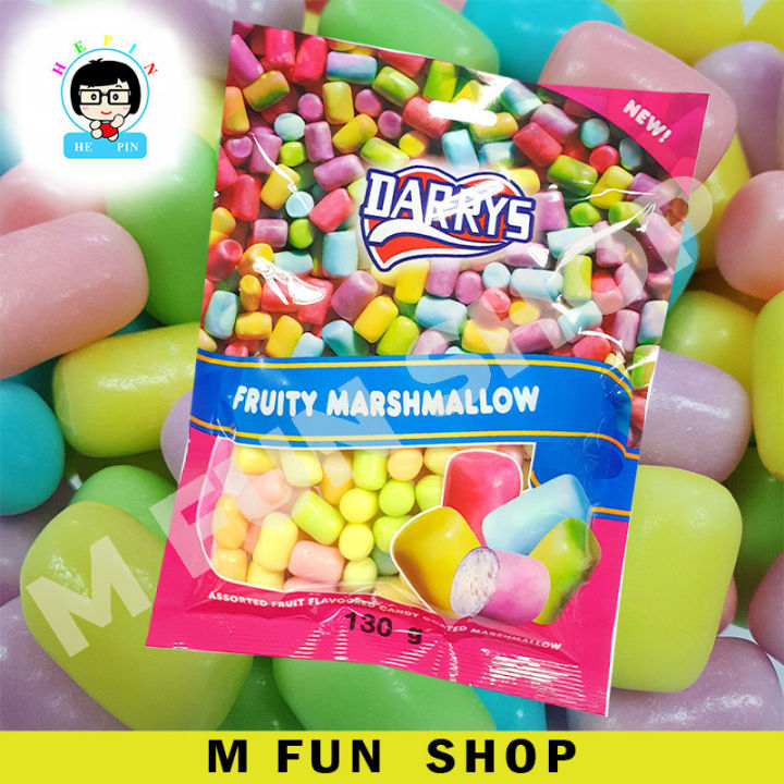 *Halal* Darrys Assorted Fruit Flavoured Chewy Candy Coated Marshmallow ...