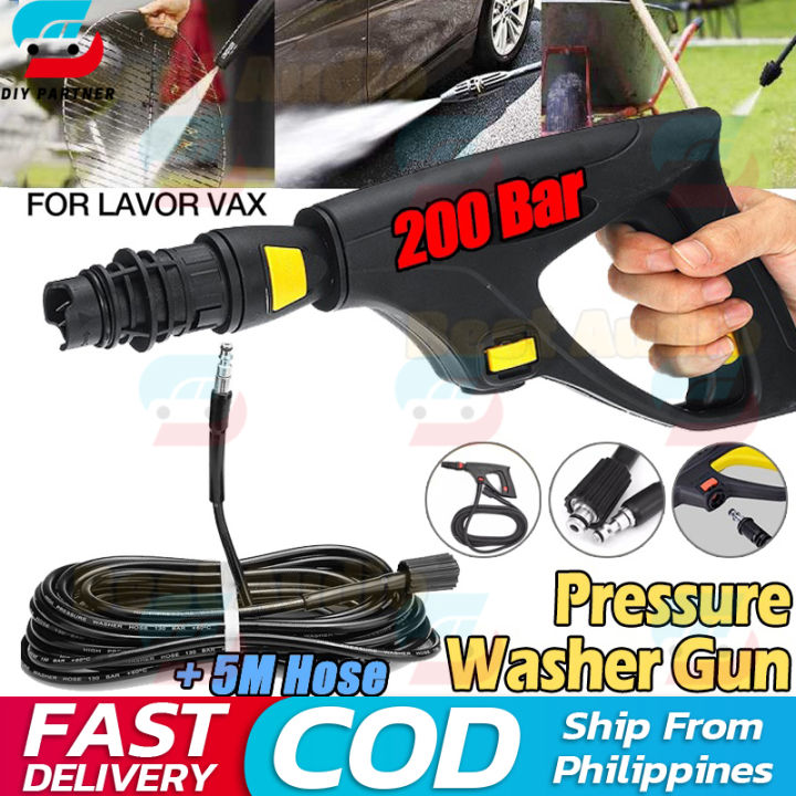 (Best Selling)Pressure Washer Spray Jet Trigger Gun Car Washer Foam ...