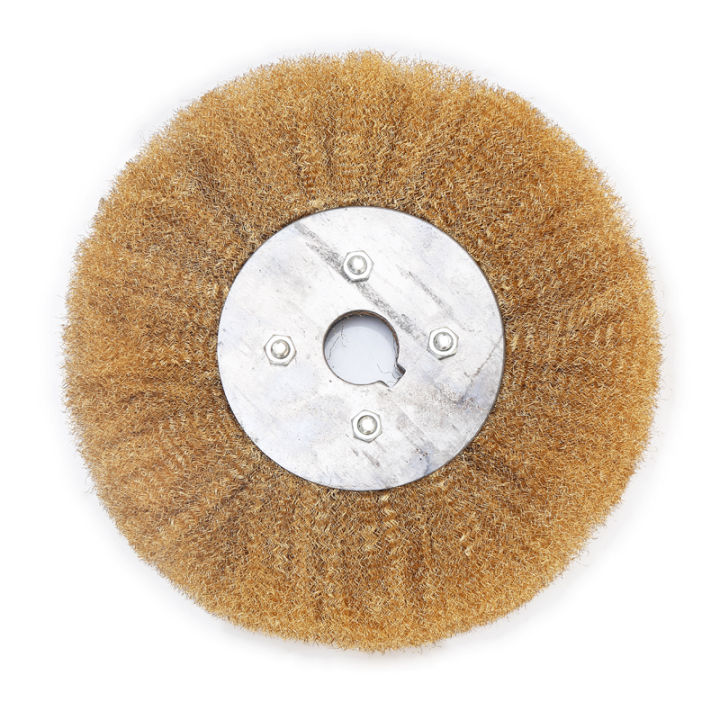 Flat copper wire wheel copper wire brush wood carving polishing wheel ...