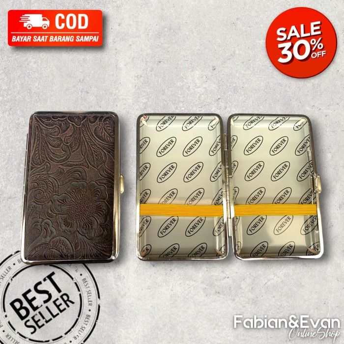 Kotak Tempat Rokok Besi Lapis Kulit Batik | Lazada Indonesia