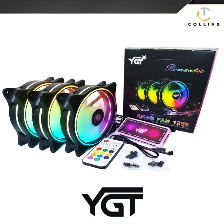 COD YGT ARGB Fan 3 IN 1 KIT #1258 | RGB Fusion | MSI Mystic light ...