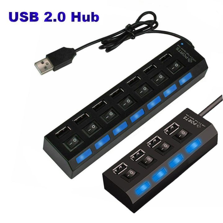 100% Original Jcam PC Laptop Splitter Expansion Extender USB Hub ...