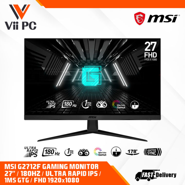 MSI G2712F 170Hz 1ms IPS Panel Wide Color Gamut Night Vision AMD ...