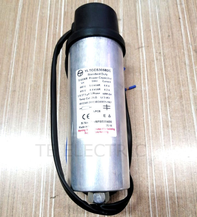 5 KVAR 440V 50HZ POWER CAPACITOR BANK | Lazada