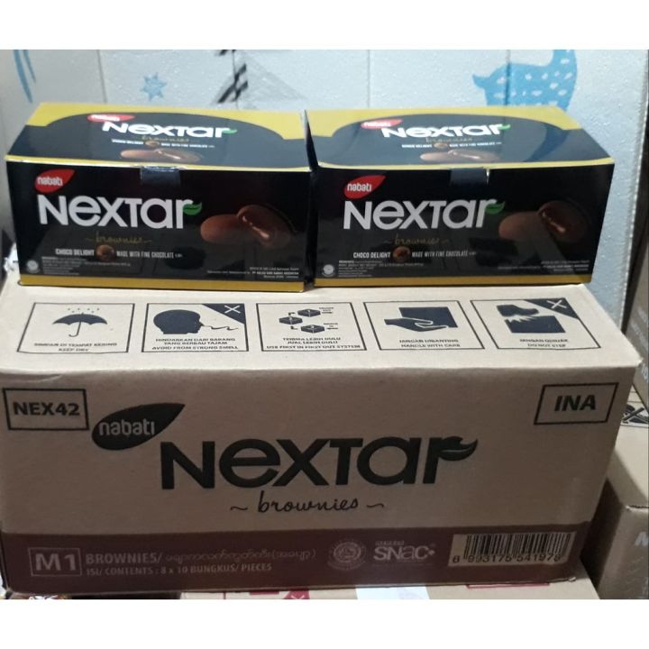 1 Dus Nextar Brownies / Nanas / Strawberry / Krimero / Blueberry ...