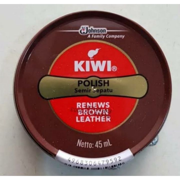 Kiwi Polish Semir Sepatu - Kiwi Paste 45ml Coklat | Lazada Indonesia