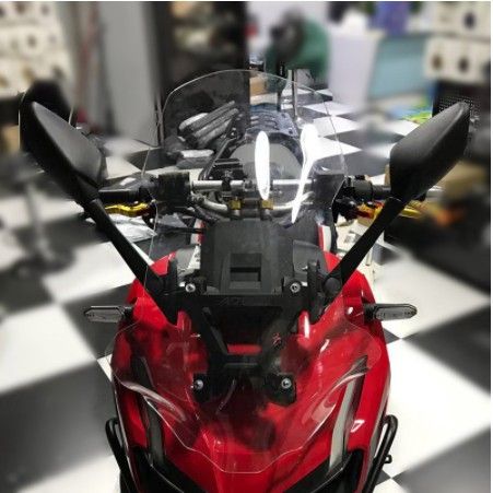 Honda ADV 150 160 Side mirror with Bracket for Visor Windshield ...