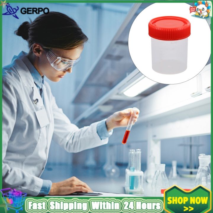 【Ready Stock】 10 Pcs Sample Cup Specimen Container Urine Collection ...