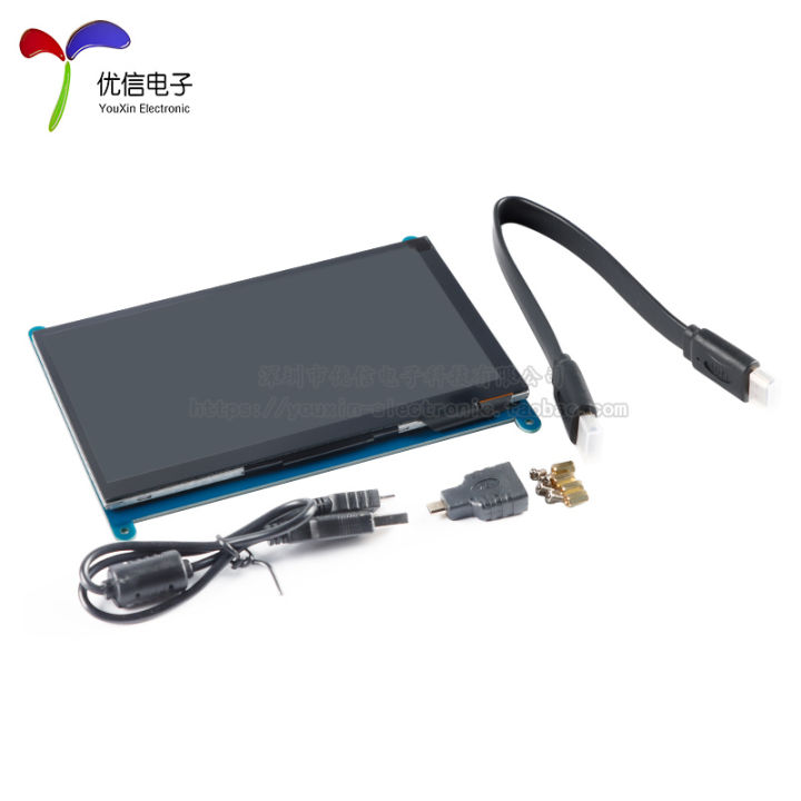 7-inch HDMI LCD capacitive touch screen compatible with Raspberry Pi ...
