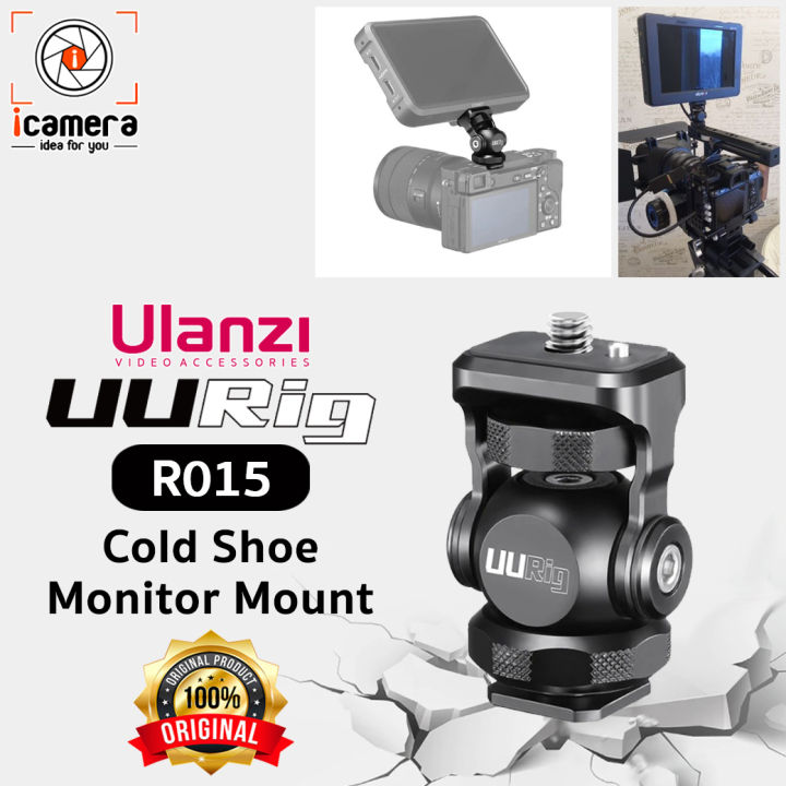 Ulanzi UUrig R015 Cold Shoe Monitor Mount หัวต่อ หัวเชื่อมต่ออุปกรณ์ ปรับก้ม-เงยได้ | Lazada.co.th
