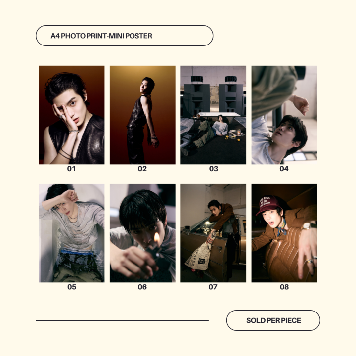 [1Piece] NCT Jaehyun J A4 Photo Print - Mini Poster Unofficial Fanmade | Lazada PH