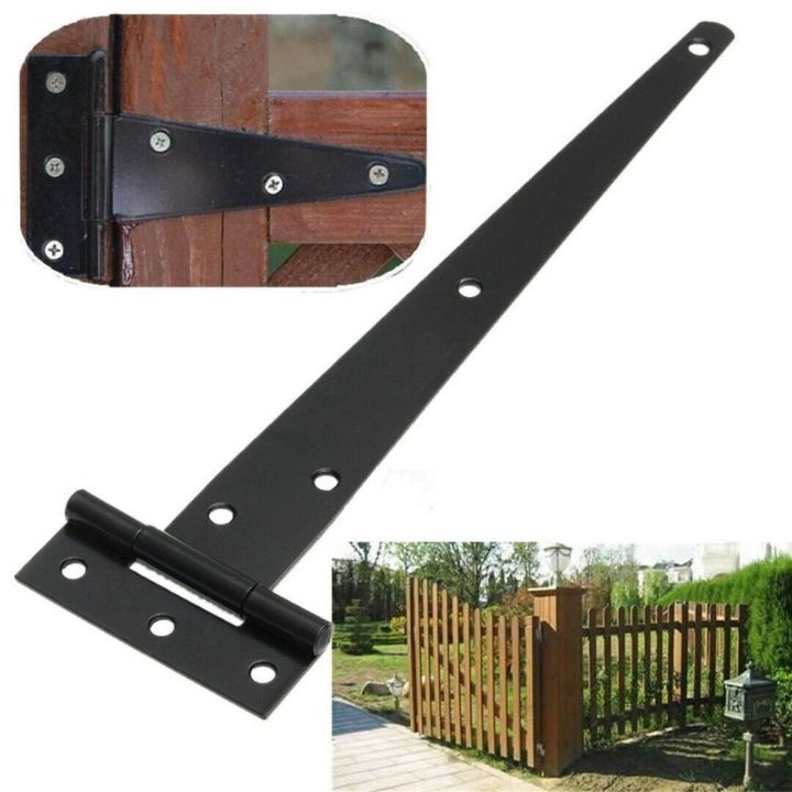 QYWVA Shape Shaped Gate Accessory Wooden Door Garden Hinges Hardware ...