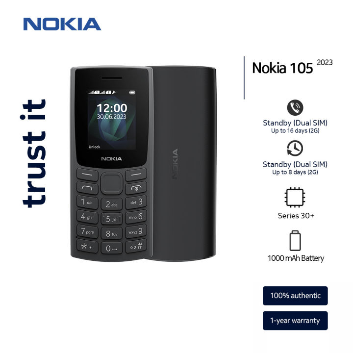 Nokia 105 2023 | 1000 mAh | Lazada PH