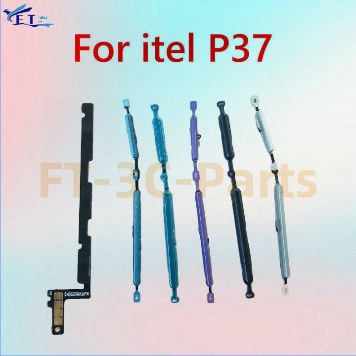 For itel P37 Power Volume Flex Cable Switch On Off Button Flex Cable ...
