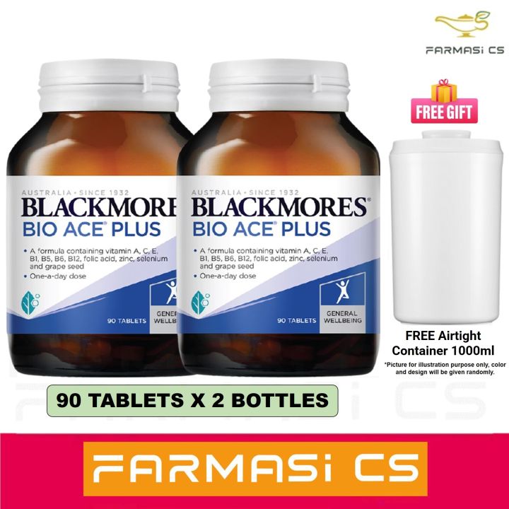 BLACKMORES Bio ACE Plus 90 tablets x 2 bottles EXP:11/2025 FREE ...