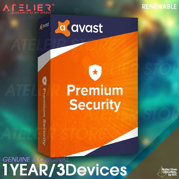 Avast Premium - 1 ปี/3 เครื่อง (Windows, Mac, Android และ iOS) | Lazada ...