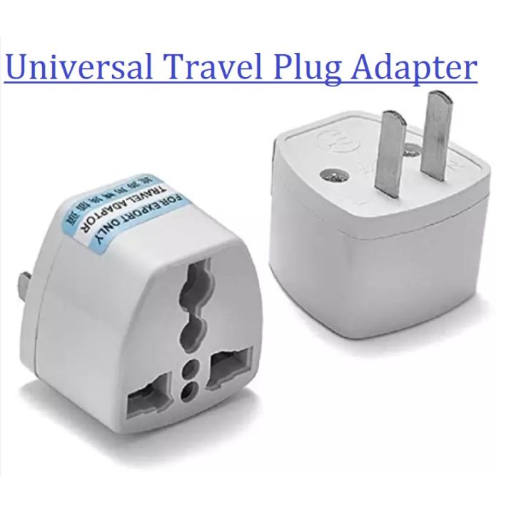 Universal Travel Adapter Power Charger Outlet US 2 PIN Converter ...