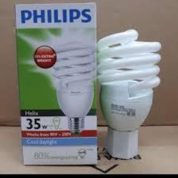 Lampu Helix Philips 35 Watt TORNADO SPIRAL PROMO PENGGANTI 32W | Lazada ...