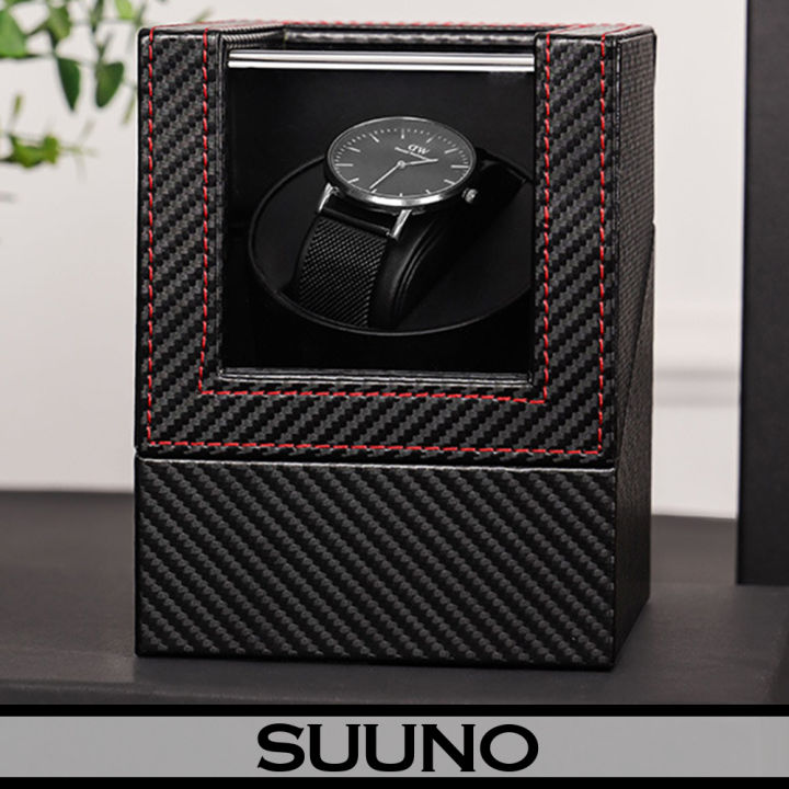 Watch Winder Carbon Fiber Premium Auto Watch Winder Watch Shaker ...