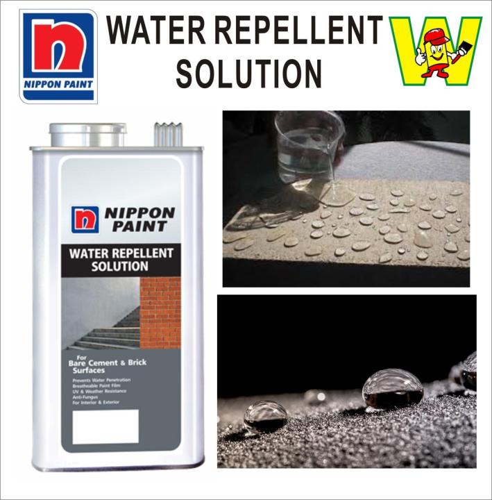5L WATER REPELLENT SOLUTION -NIPPON PAINT | Lazada