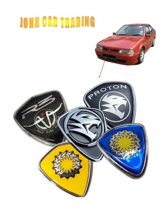 Ready Stock Proton Iswara Saga2 Lmst Front Logo R3 Proton Tiger Black ...