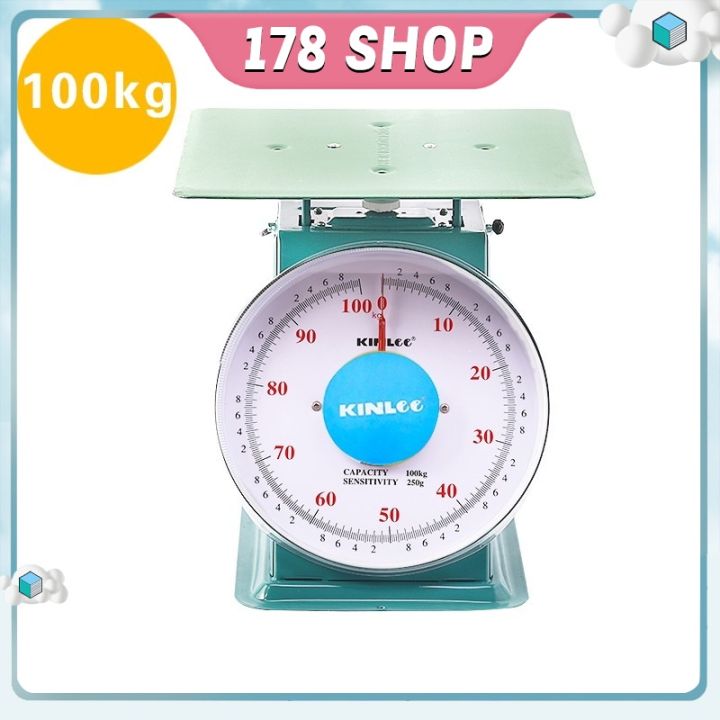 60/100KG Weighing Scale Dial Spring Scale Table Scale Flat General ...